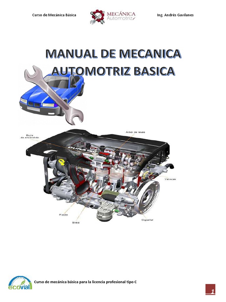 Curso de Mecánica Básica para Licencia C | PDF | Motor de combustión ...