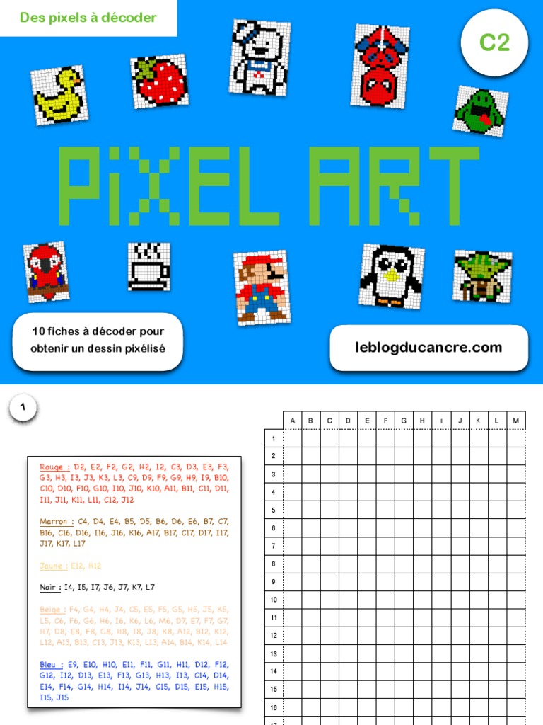 Pixel Art en Mode Code Secret 2 | PDF | Troubles