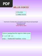 HCP Structure and Miller Indices | PDF | Crystal Structure | Geometry
