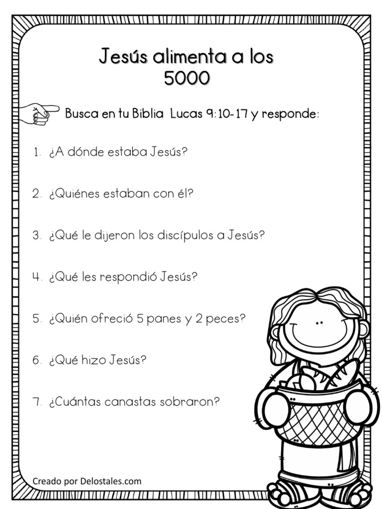 Jesús y La Alimentación de Los 5000 PDF | PDF