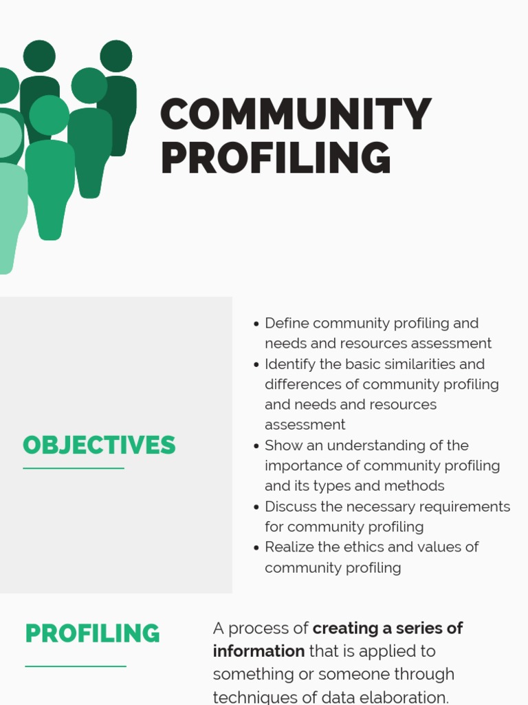 9 - Community Profiling PDF | PDF | Community | Cognition