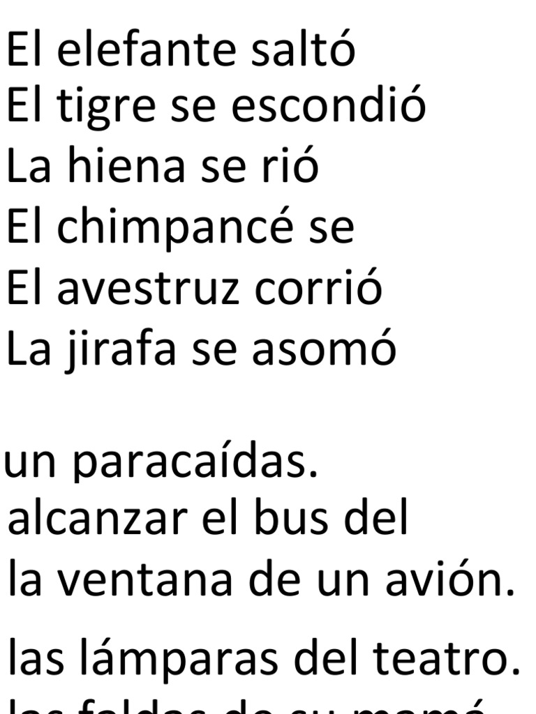 El Elefante Saltó | PDF