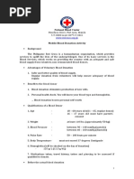 National Voluntary Blood Services Program (NVBSP) : Mission | PDF ...