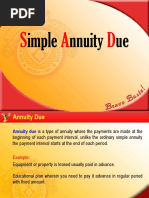 ANNUITIES Sample Problems | PDF | Present Value | Interest