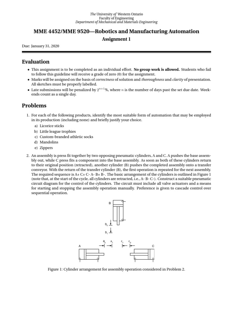 Sample Assignment of Robotics PDF | PDF | Programmable Logic Controller ...