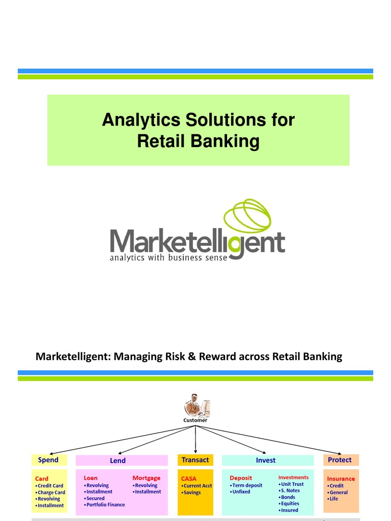 Analytics Solutions For Retail Banking - Marketelligent | PDF ...
