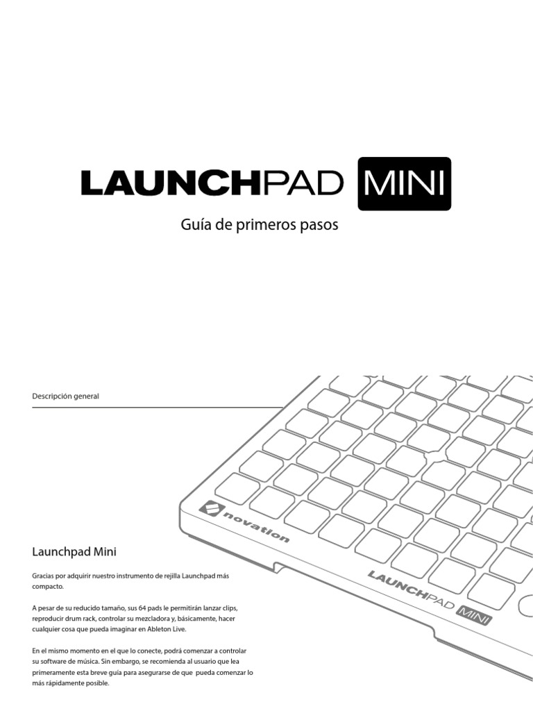 Manual Novation LaunchPad Mini MK2 PDF | PDF | Yo pad | USB