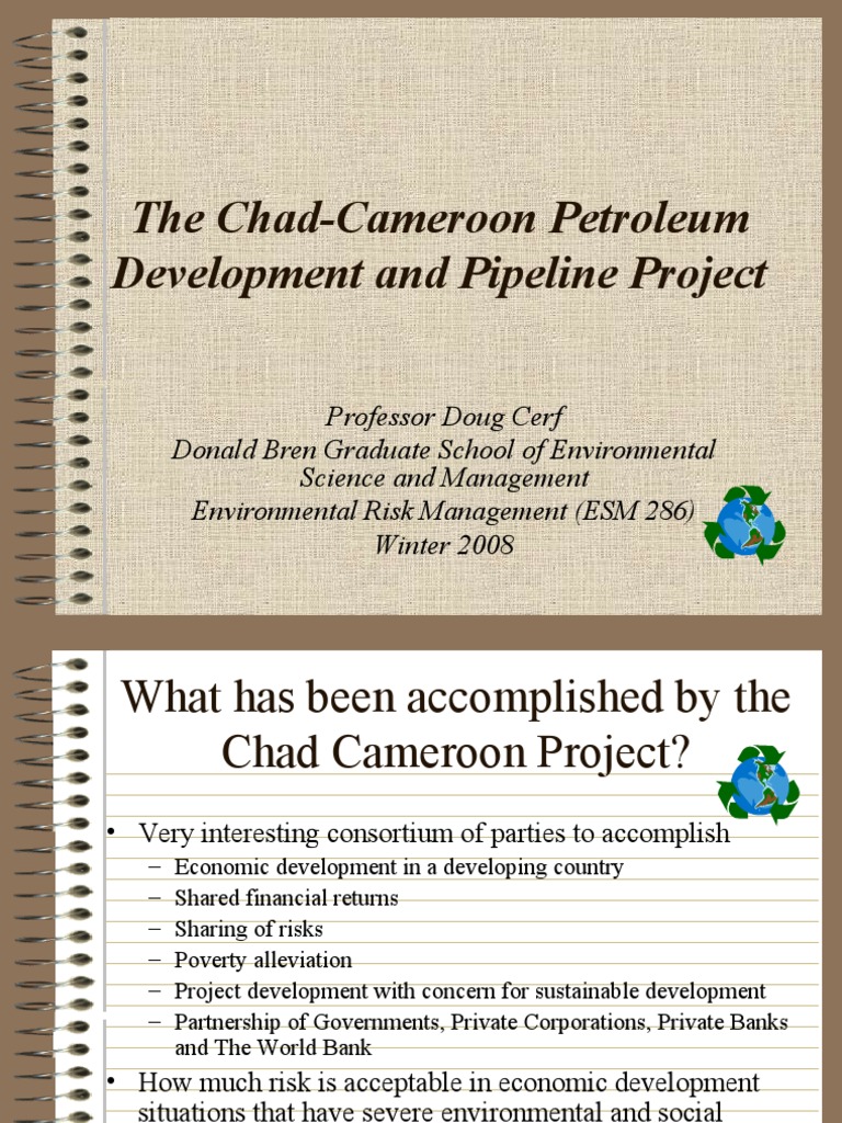 The Chad-Cameroon Petroleum Development and Pipeline Project | PDF ...