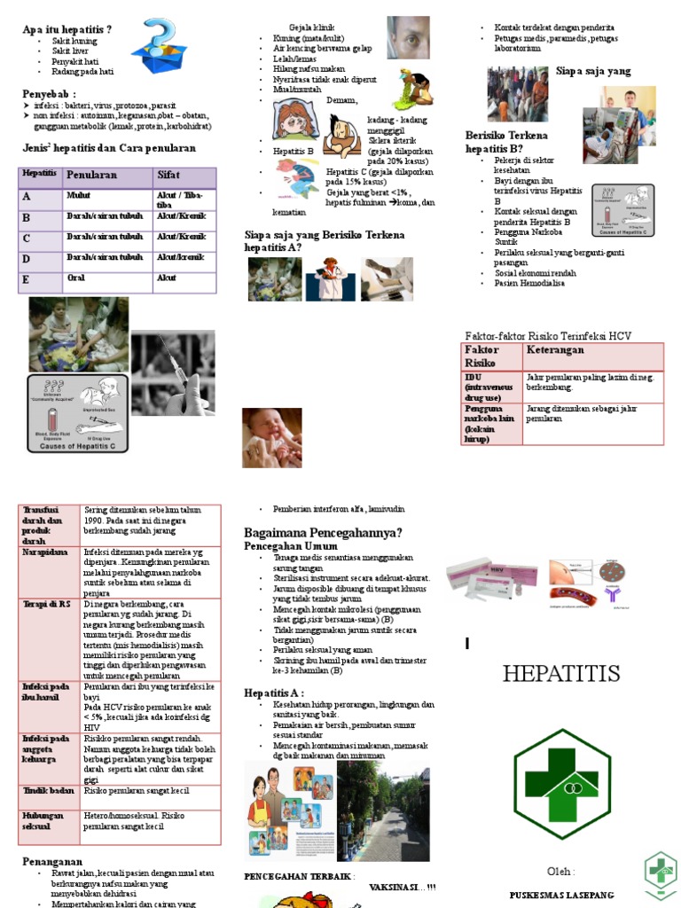 Leaflet Hepatitis | PDF