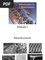 Nano Chemistry Notes - B. E I Year-1 | PDF | Nanomaterials | Nanotechnology