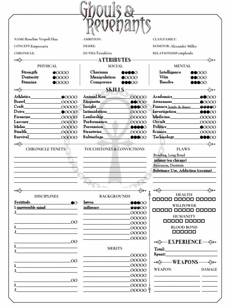 V5 Retainer Sheet | PDF | Ocio