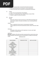 Lesson Plan TLE | PDF | Sewing | Sewing Machine