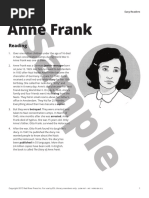 Anne Frank Biography | PDF | Anne Frank | Nazi Germany