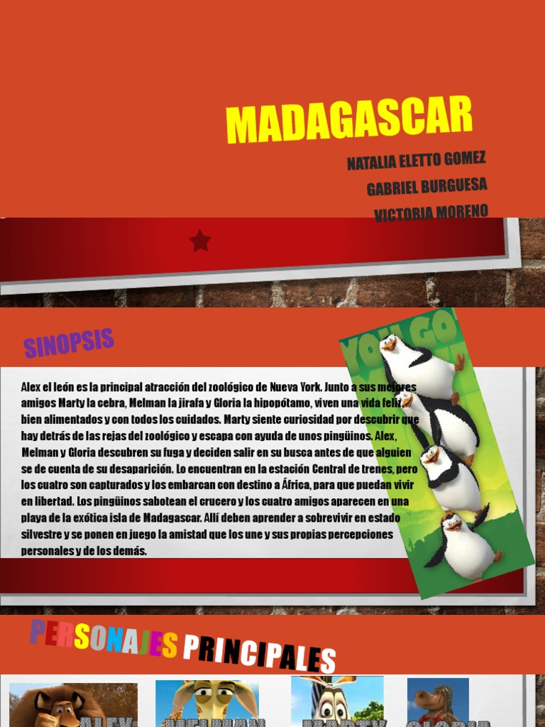 Madagascar Trabajo Final | PDF | Liderazgo