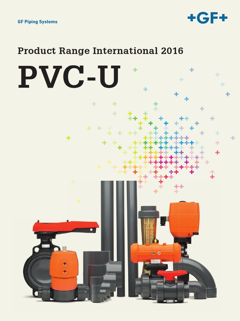 Gfps 9182 Product Range PVC U en | PDF | Polyvinyl Chloride | Valve