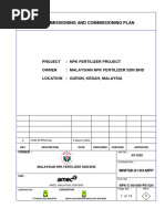 Pre-Commissioning Check List | PDF