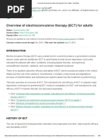 Electroconvulsive Therapy (ECT) PPT Ode | PDF | Electroconvulsive ...