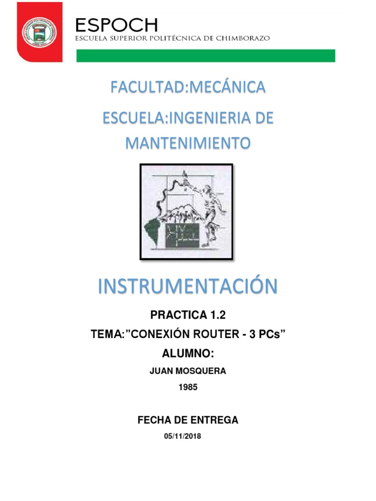 Informe Packet Tracer | PDF | Enrutador (Computación) | Dirección IP