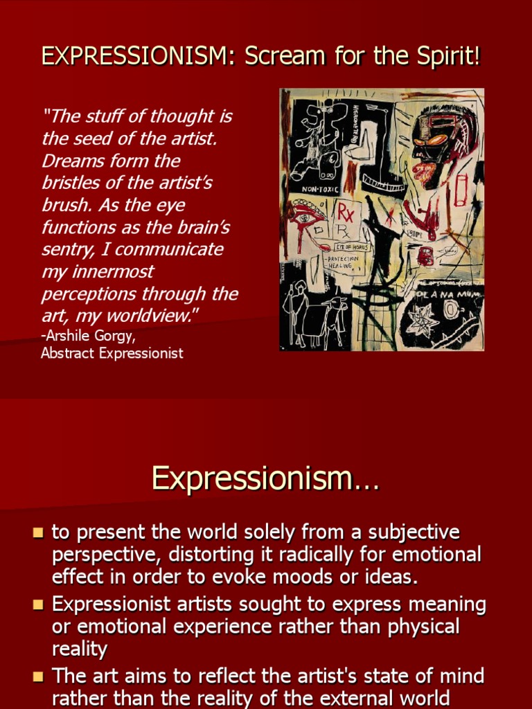 EXPRESSIONISM Powerpoint | PDF | Expressionism | Paintings