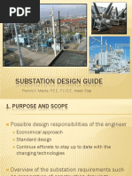 Substation Designing Basics | PDF | Electrical Substation | Electric Power Distribution