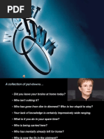 The Chase Template | PDF | Game Shows | Television Series