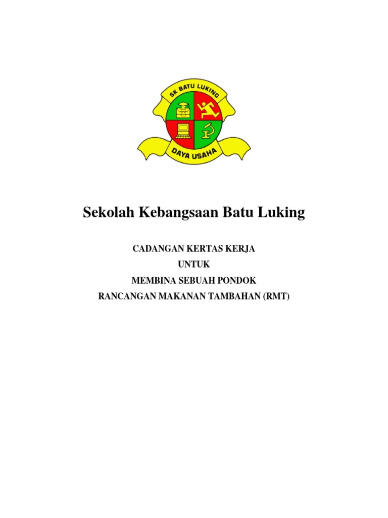 Kertas Kerja RMT | PDF