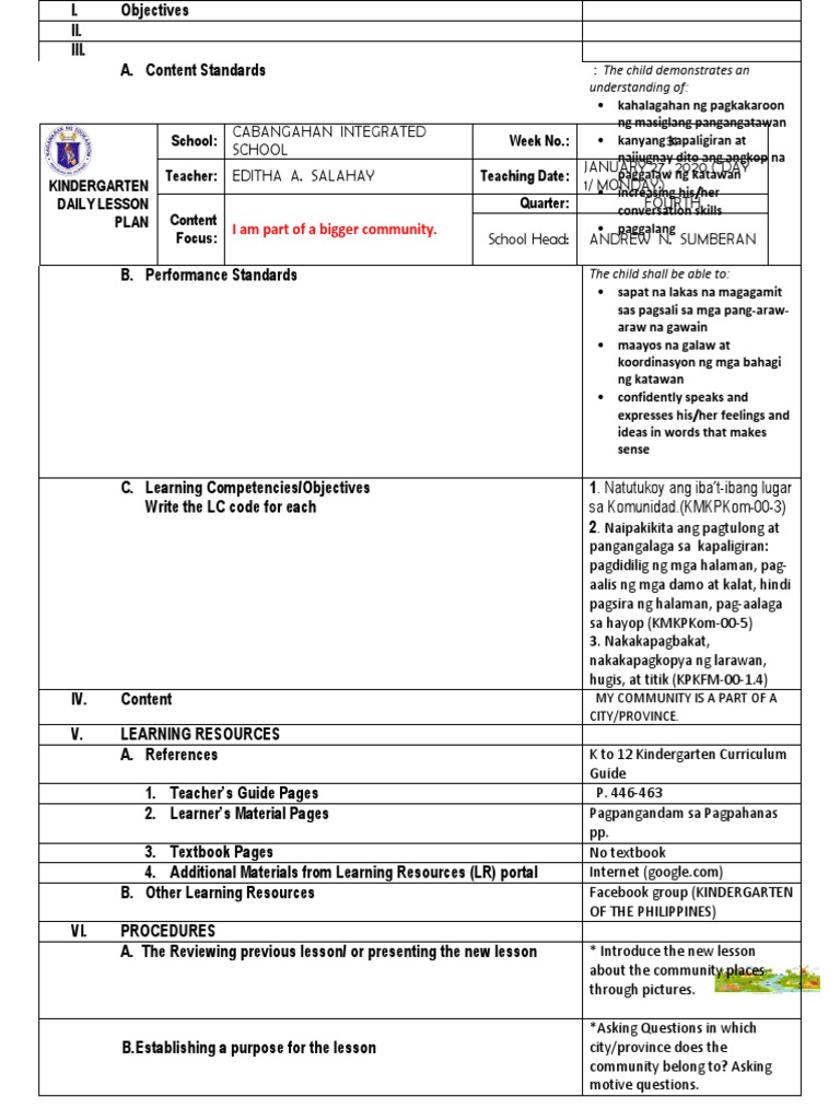 DLP-WEEK 31-FOR COT-4th Qrtr-2020 | PDF | Communication | Behavior Modification