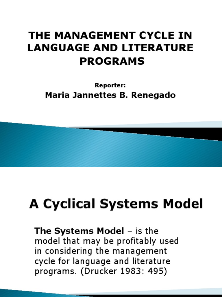 The Management Cycle in | PDF | Attitude (Psychology) | Learning