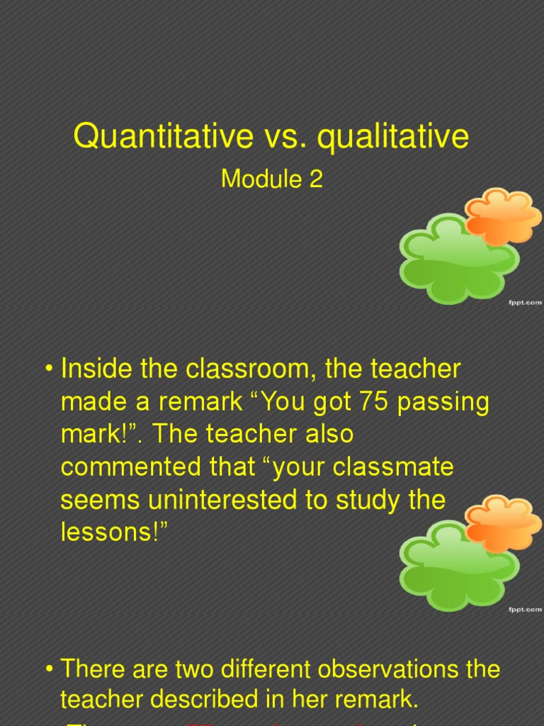 Module 2 - Practical Research 1 | PDF | Qualitative Research ...