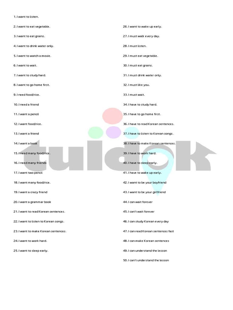 Korean Sentence Particles | PDF