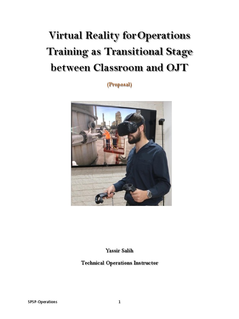 VR Training for Oil & Gas Operations | PDF | Virtual Reality | Simulation