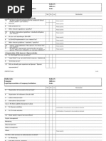 Technology Transfer Checklist For Sending Plant | PDF | Specification ...