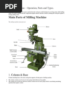 Universal Milling Machine | PDF | Machines | Crafts
