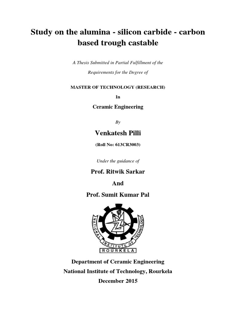 Blast Furnace Trough Castables | PDF | Refractory | Building Materials