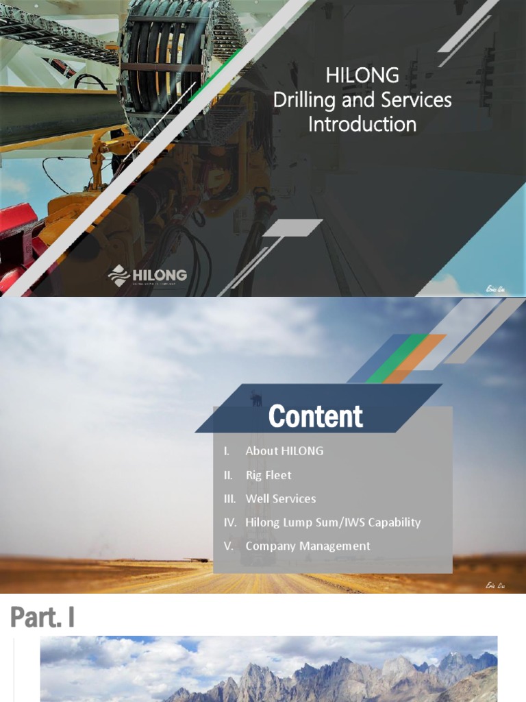 Hilong Introduction-Drilling and Oil Services | Download Free PDF | Oil ...