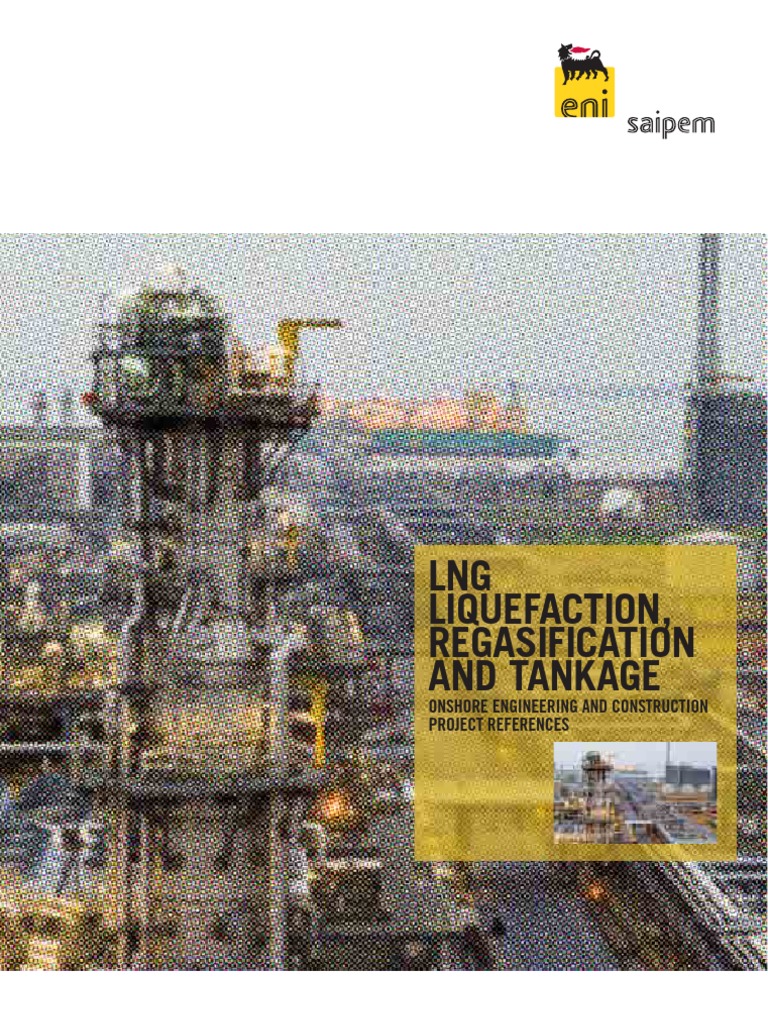 Saipem's LNG Engineering Expertise | PDF | Liquefied Natural Gas ...