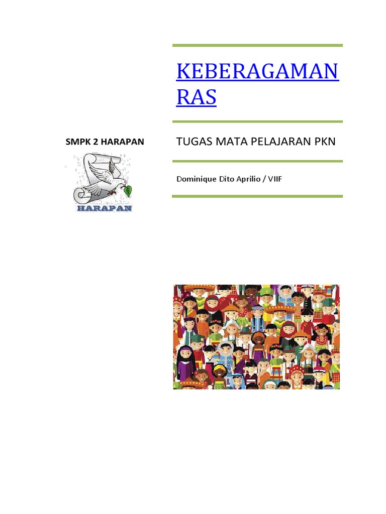 Keberagaman Ras Di Indonesia | PDF