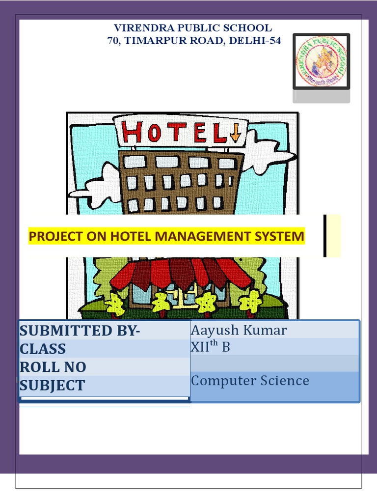 C Project On Hotel Management | PDF | Hotel | Computer Programming