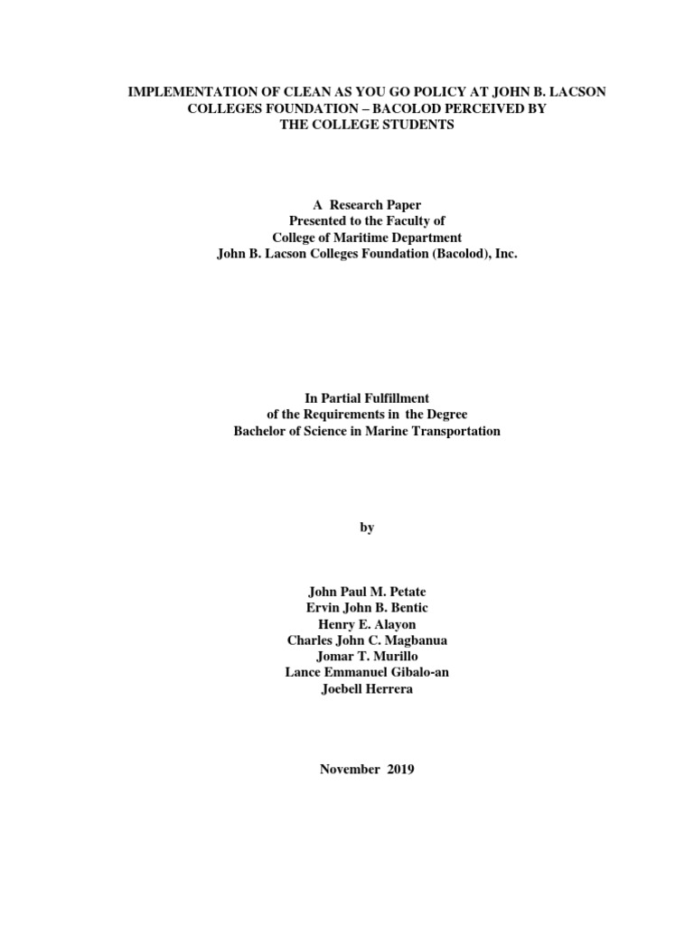CLAYGO Policy ENIF PETATE New | PDF | Waste Management | Validity ...