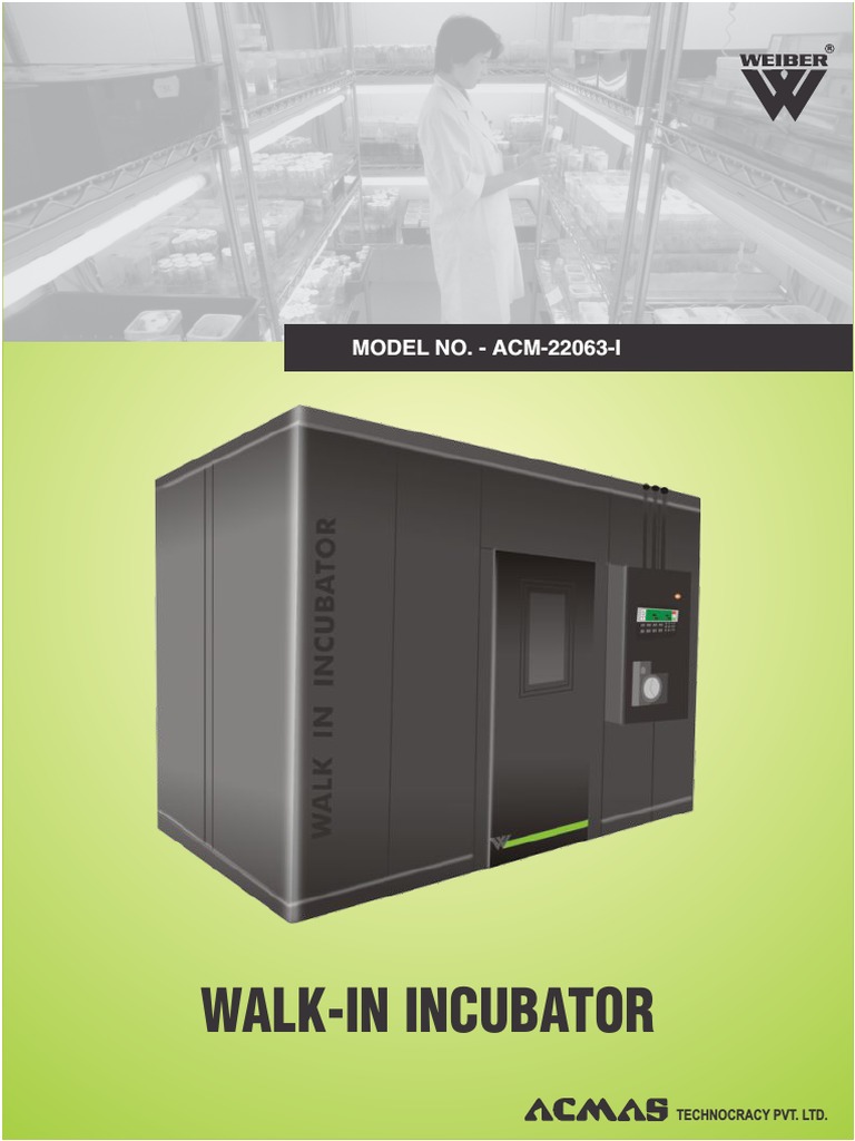 Walk-In-Incubator Slide PDF | PDF | Air Conditioning | Data Acquisition