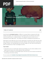 Eye Examination OSCE Checklist Geeky Medics | PDF