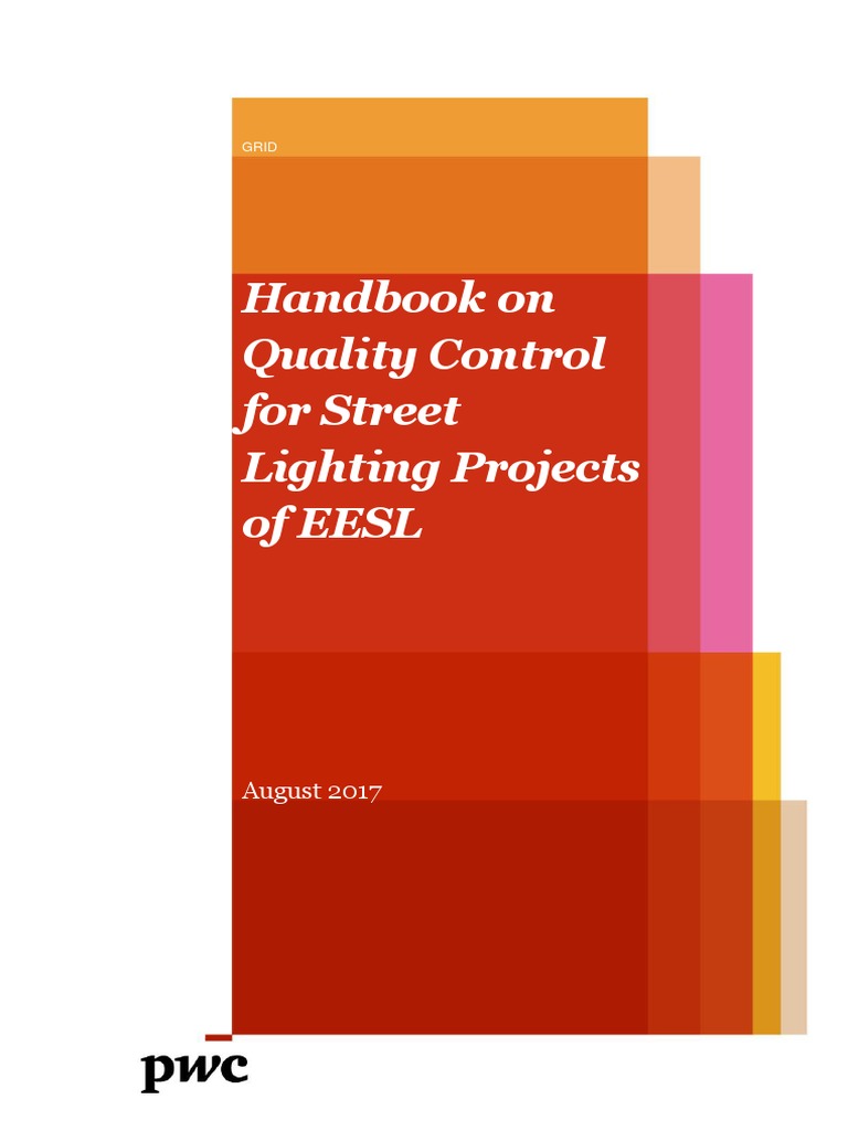 Quality Control Handbook Street Lighting | PDF | Lighting | Light ...