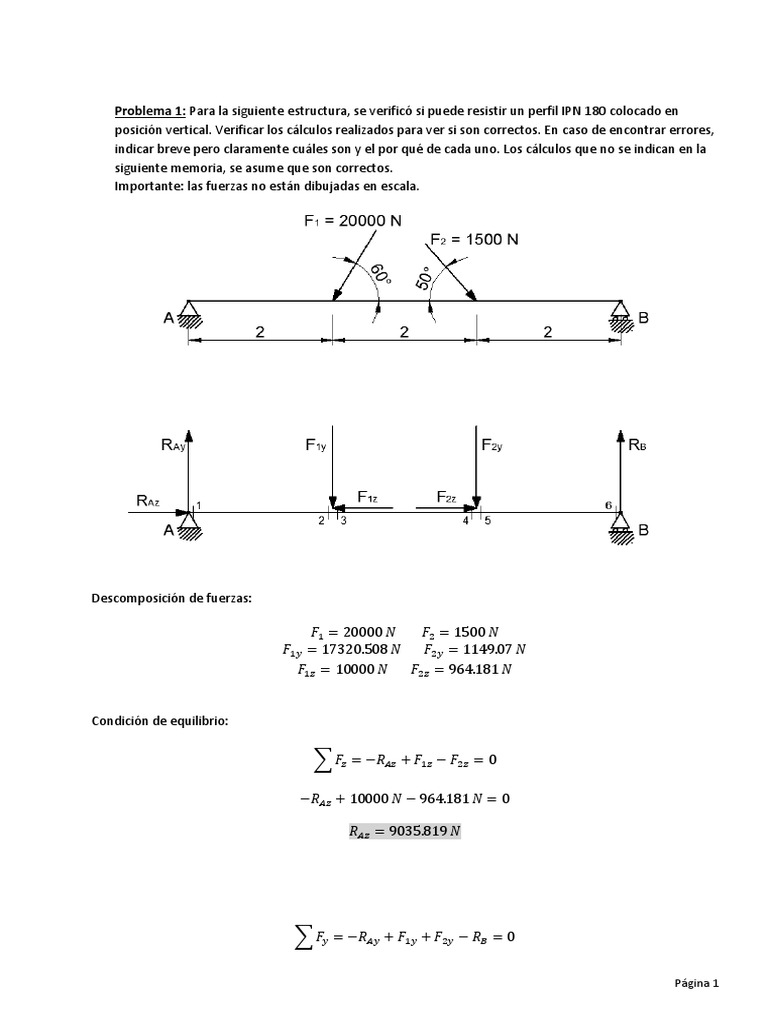 Verificación De Viga Pdf Física Aplicada E Interdisciplinaria