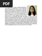 Bionote Halimbawa | PDF