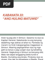 Hermana Penchang Monologue | PDF