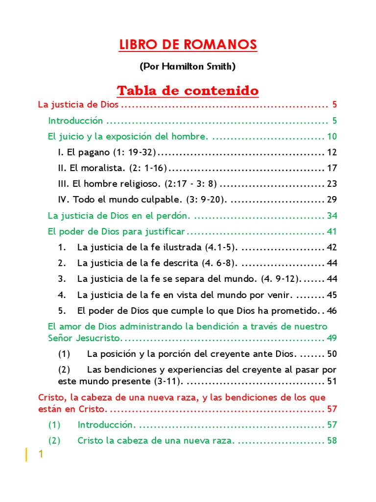 Libro de Romanos | PDF | Resurrección | Mal
