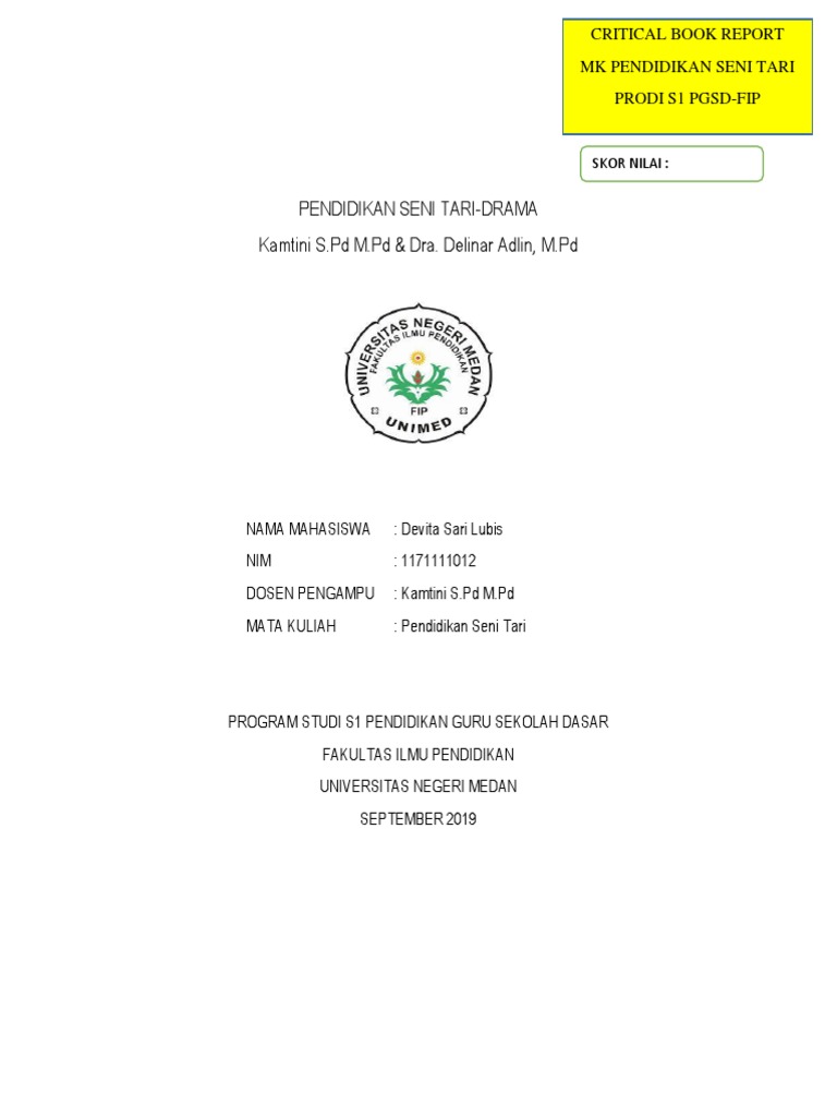 CBR Pendidikan Seni Tari | PDF | Seni | Agama & Spiritualitas