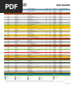 Itf Points Tables 2025 | PDF | Tournament | Individual Sports