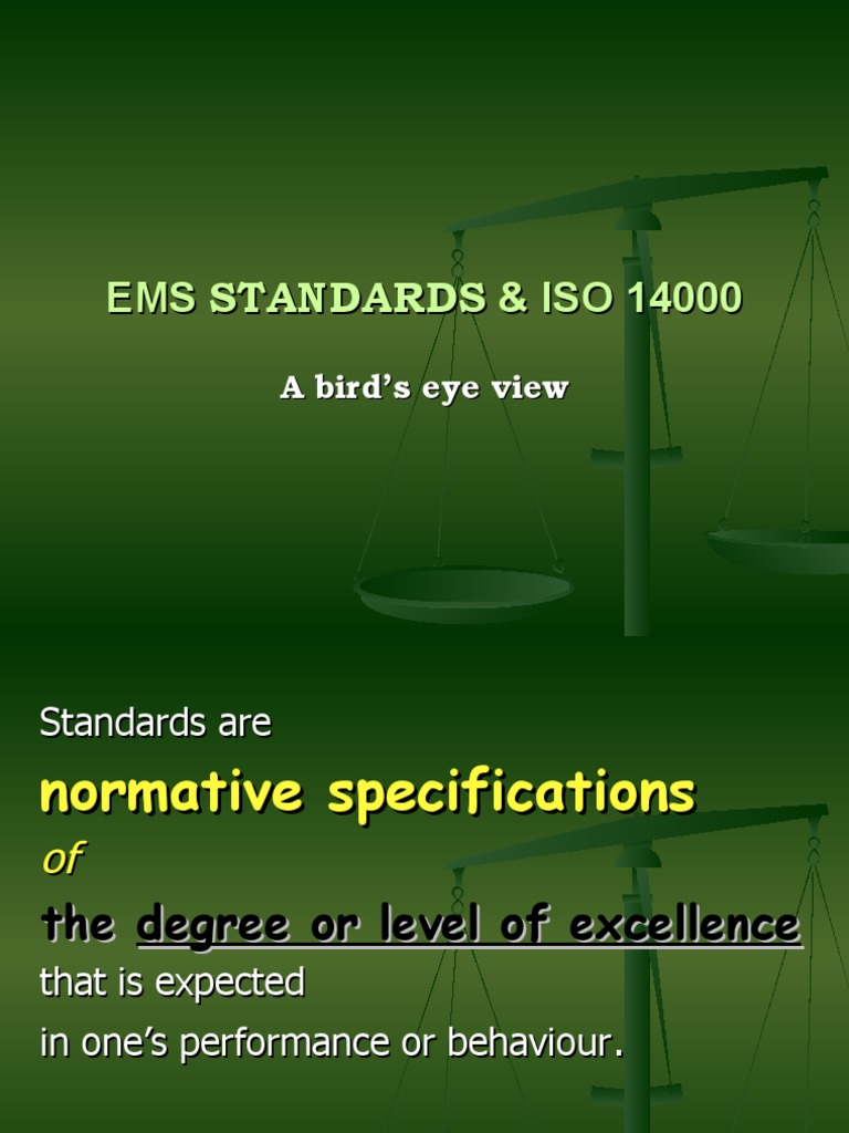 EMS Standards & ISO 14000 | Download Free PDF | Reference Works | Iso 9000