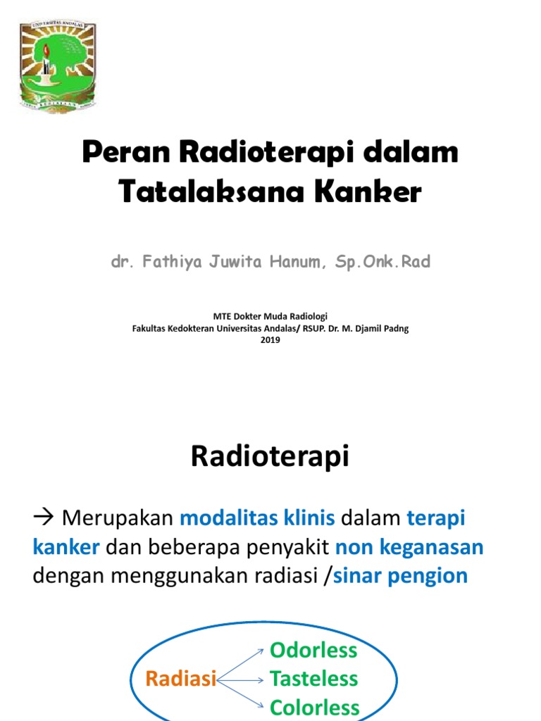 Peran Radioterapi dalam Kanker | PDF | Pengembangan Diri
